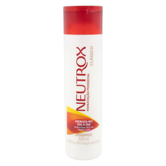 Shampoo Neutrox 300ml Classico é aqui na Barcelos