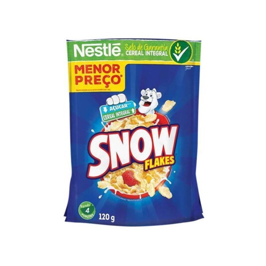 Cereal Nestle Snow Flakes 120g é aqui na Barcelos