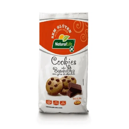 Cookies S/glut.natural Life 180g Bauni.c/gotas é aqui na Barcelos