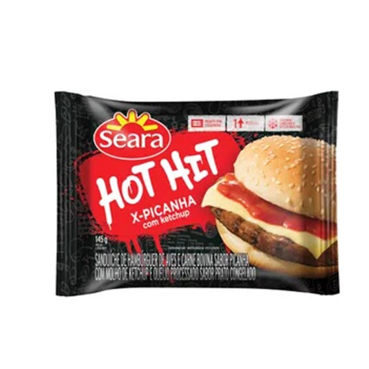 Sanduiche Hot Hit Seara 145g Picanha é aqui na Barcelos