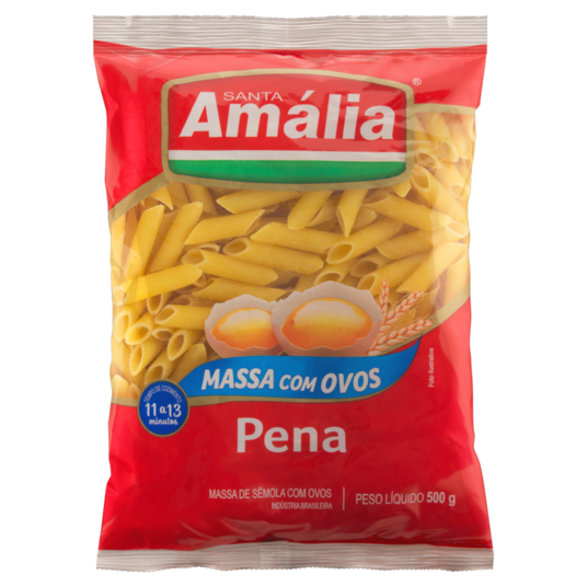 Macarrao C/ovos Amalia 500g Pena é aqui na Barcelos