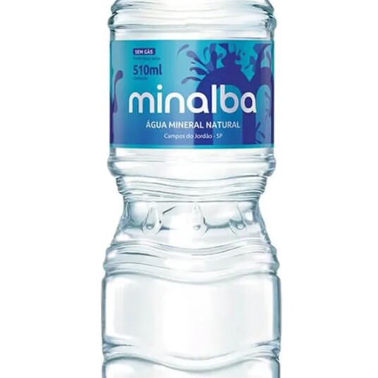 Agua Mineral Minalba 510ml S/gas é aqui na Barcelos