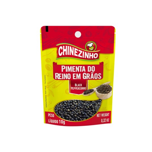 Pimenta do Reino Chinezinho 10g em Graos é aqui na Barcelos