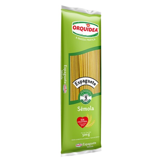 Massa S/ovos Orquidea 500g Espaguete é aqui na Barcelos