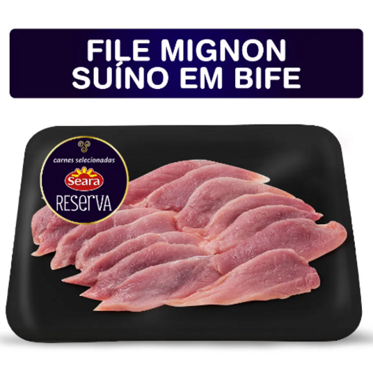 File Mignon Suino Reserva Kg Bife é aqui na Barcelos