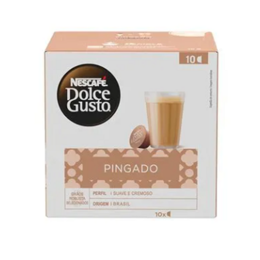 Caps.nescafe Dolce Gusto 140g Pingado C/10 é aqui na Barcelos