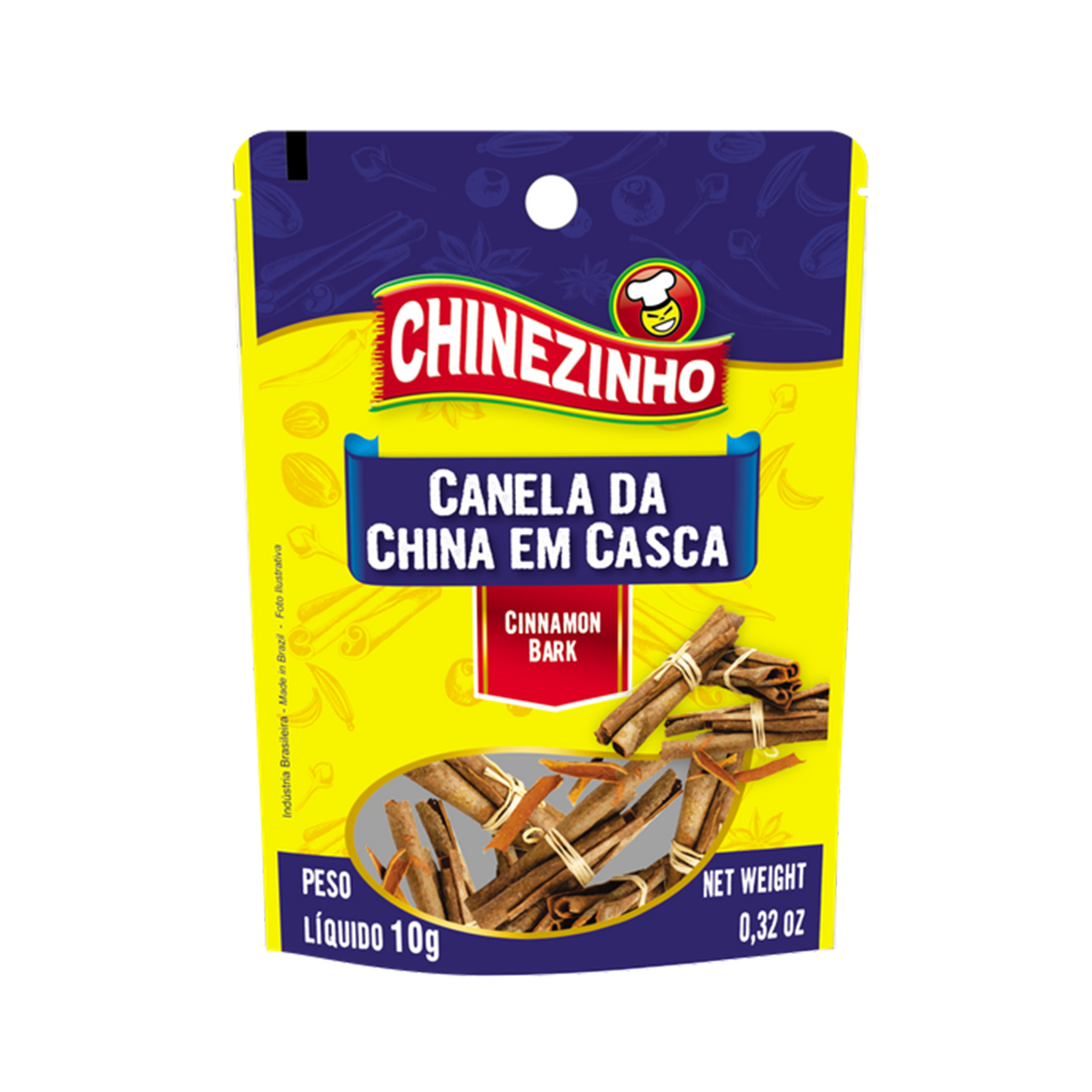 Canela em Casca Chinezinho 10g é aqui na Barcelos