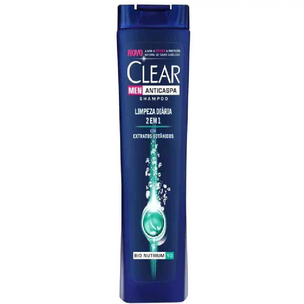 Shampoo Clear 400ml Limpeza Diaria é aqui na Barcelos