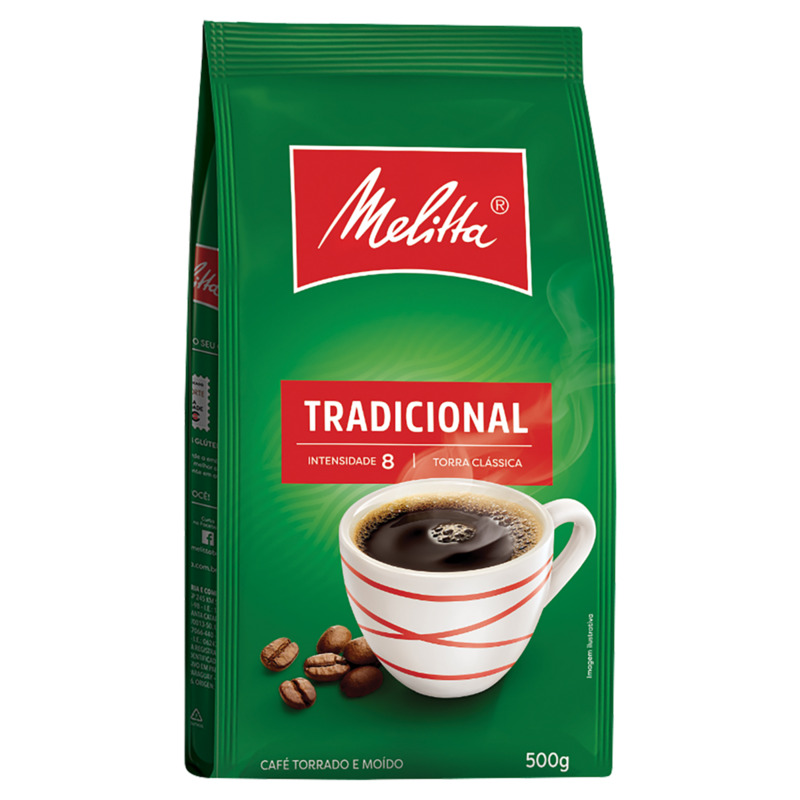 Cafe Melitta 500g Tradicional é aqui na Barcelos