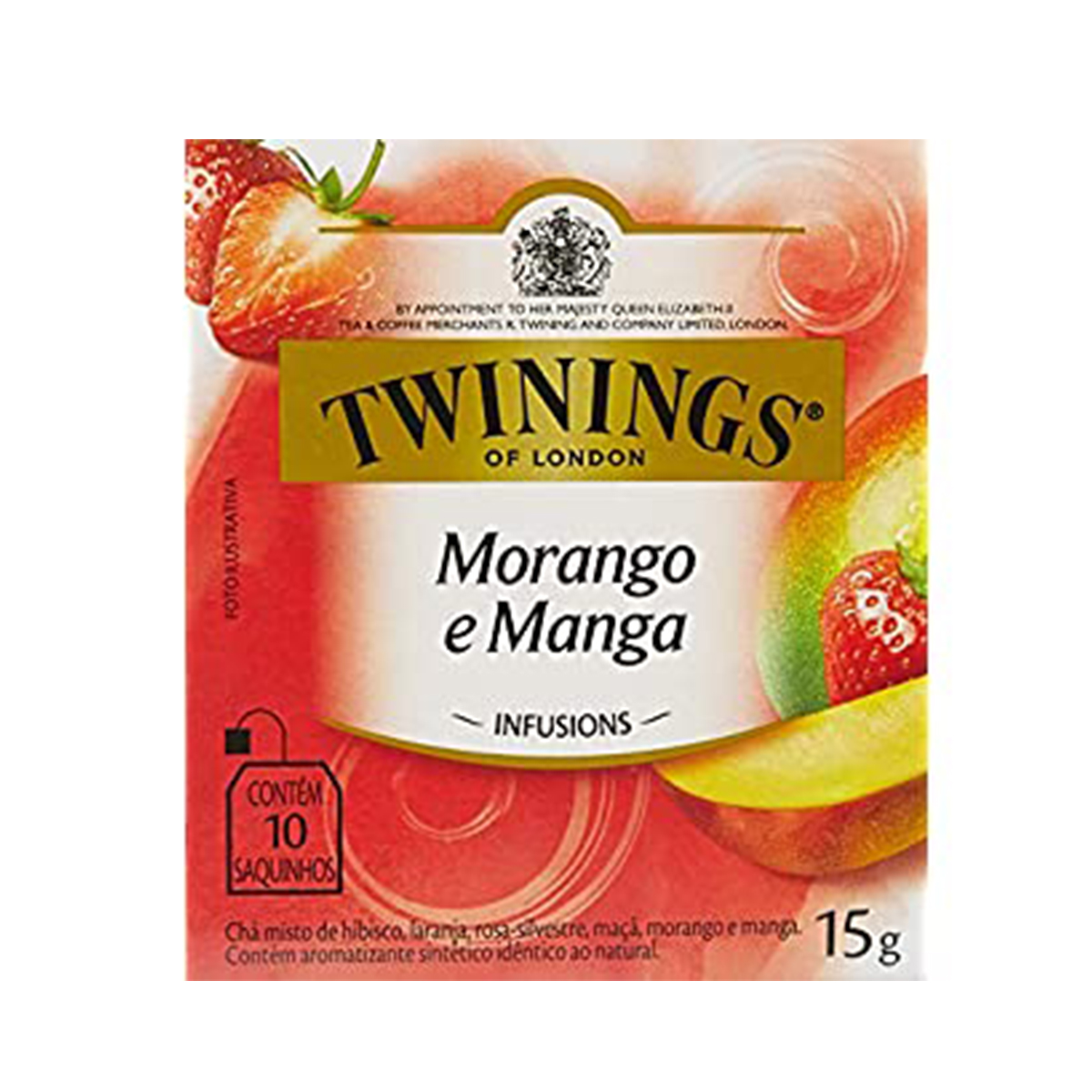 Cha Twinings 15g Moran./manga é aqui na Barcelos