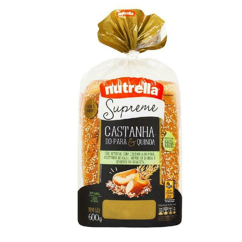 Pao Supreme Nutrella 450g Cas.do Para/qu. é aqui na Barcelos
