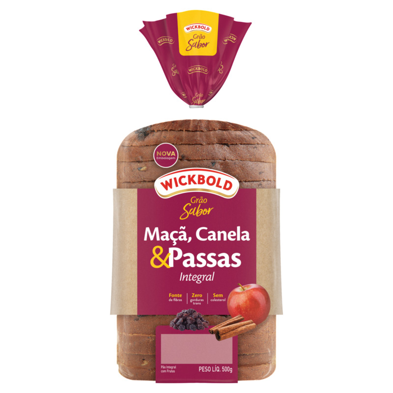 Pao de Forma Integ.wickbold 450g Maca Cane.pass. é aqui na Barcelos