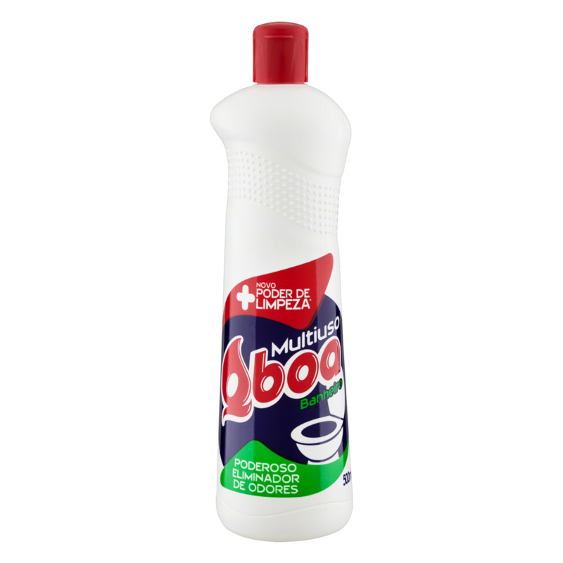 Limp.multiuso Q-boa 500ml Banheiro é aqui na Barcelos