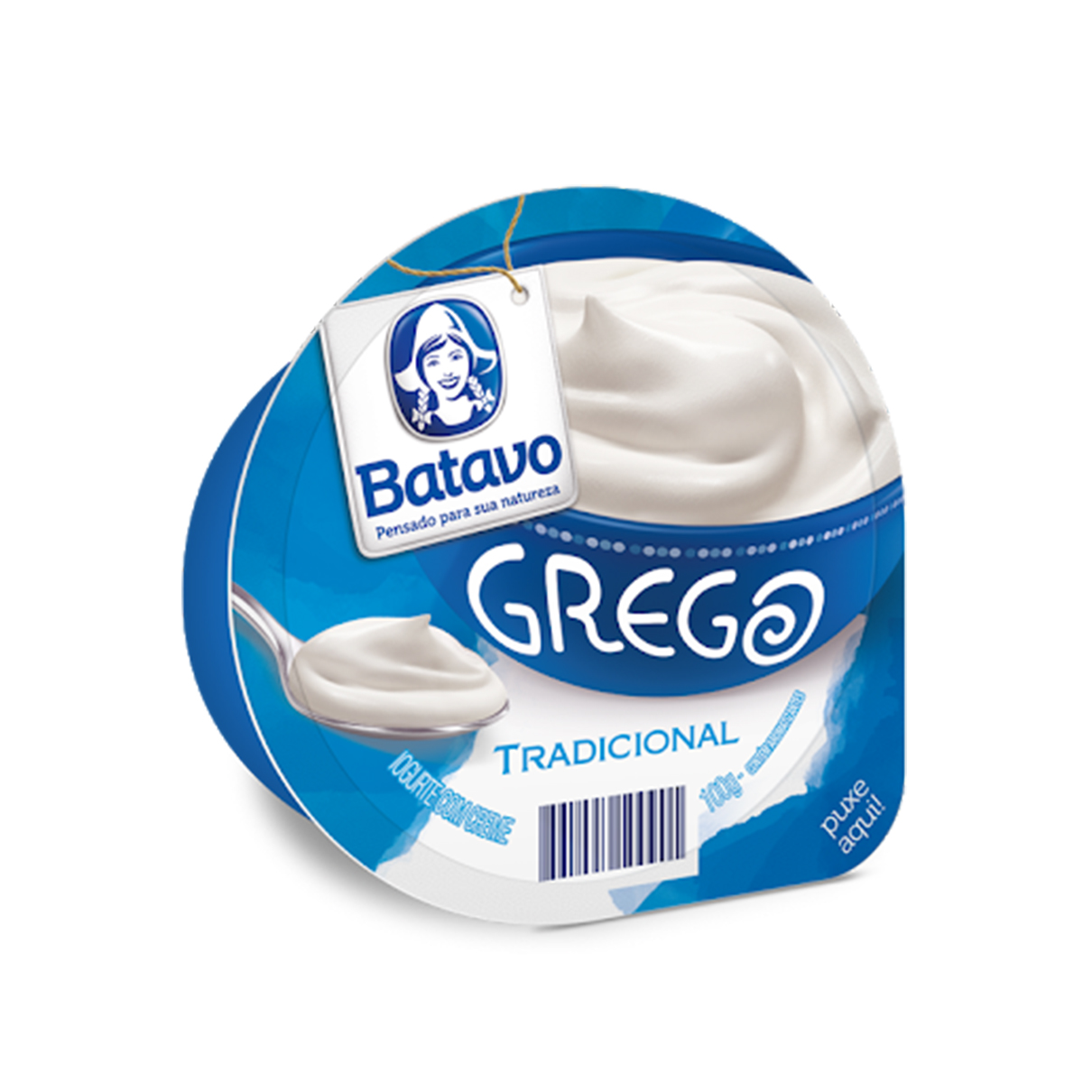 Iogurte Grego Light Batavo 100g Tradicional é aqui na Barcelos
