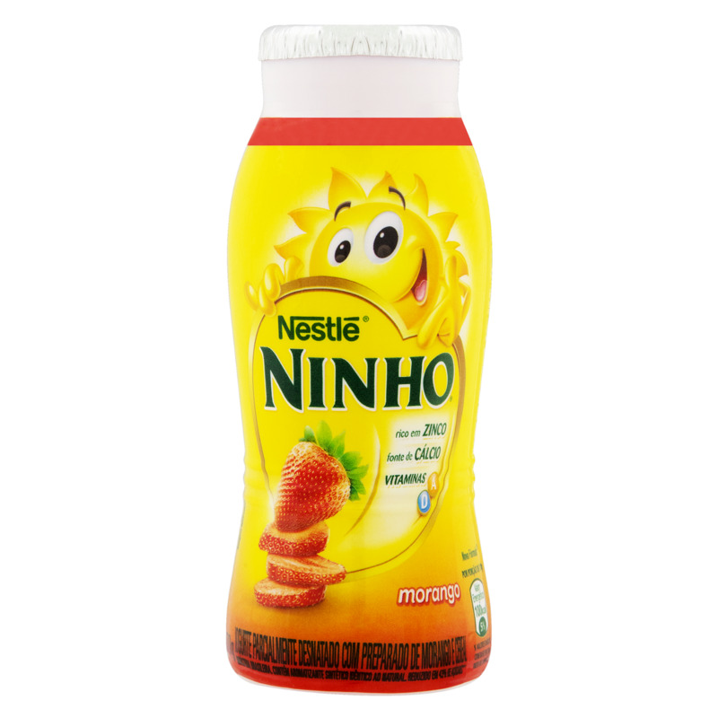 Iogurte Ninho Nestle 170g Morango é aqui na Barcelos