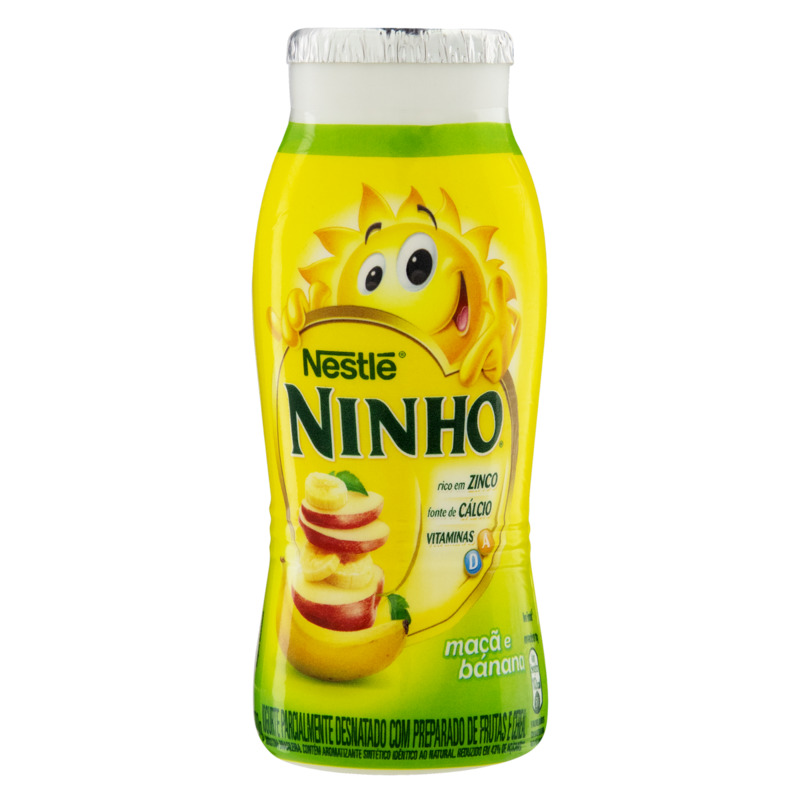 Iogurte Ninho Nestle 170g Maca/banana é aqui na Barcelos Iogurte Ninho Nestle 170g Maca/banana é aqui na Barcelos