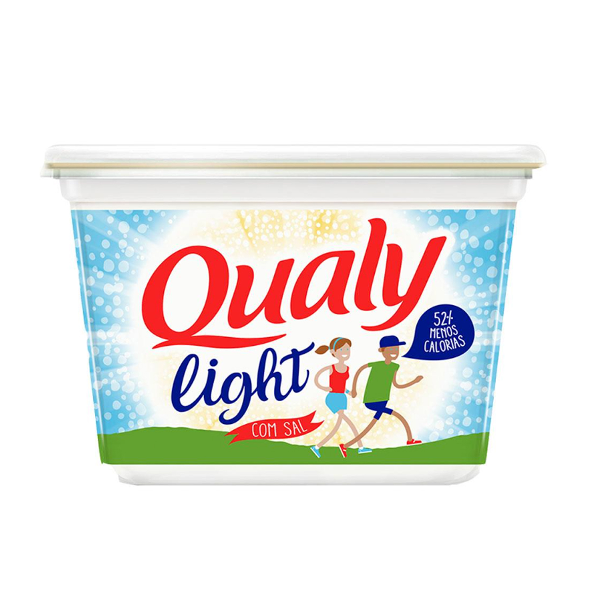 Margarina C/sal Qualy 500g Light é aqui na Barcelos