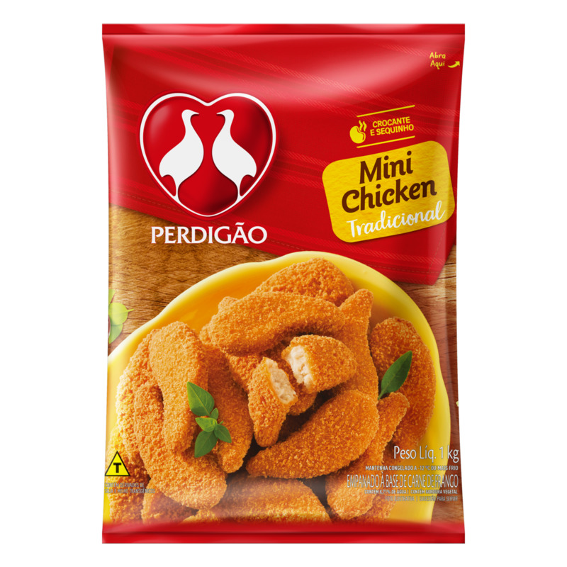Mini Chicken Perdigao 1kg Frango é aqui na Barcelos