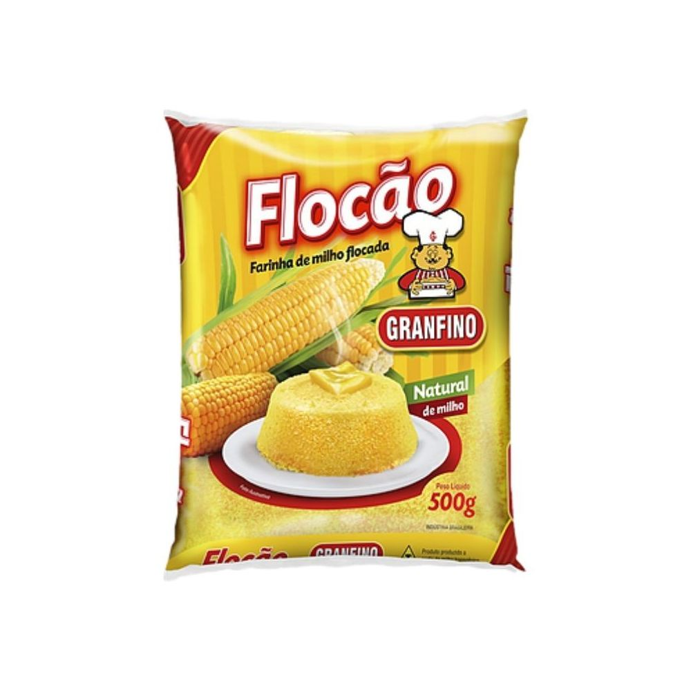 Flocao Granfino 500g é aqui na Barcelos