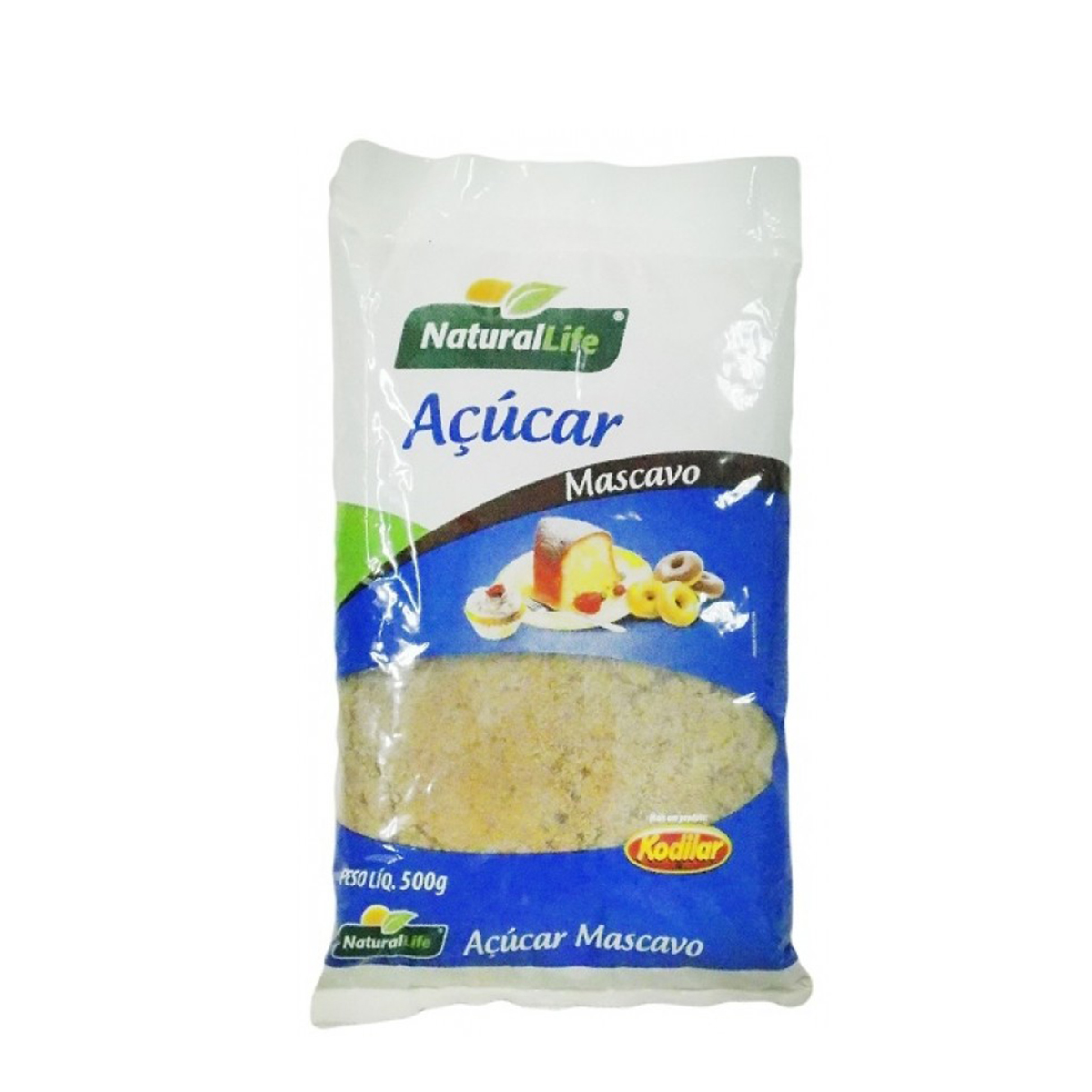 Acucar Nat.life 500g Mascavo é aqui na Barcelos