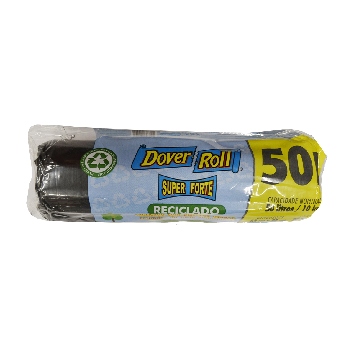 Saco de Lixo Dover Roll 50l Rec.pto.c/20un é aqui na Barcelos