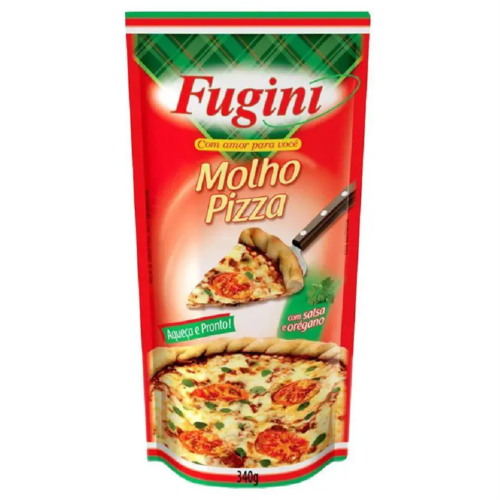 Molho de Tomate Fugini 300g Sch Pizza é aqui na Barcelos