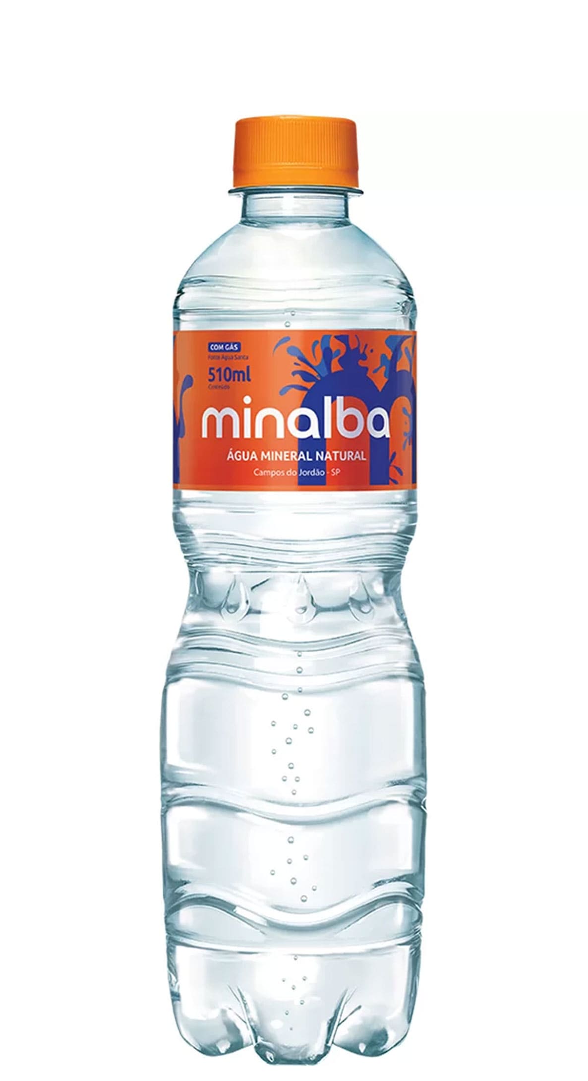 Agua Mineral Minalba 510ml C/gas é aqui na Barcelos