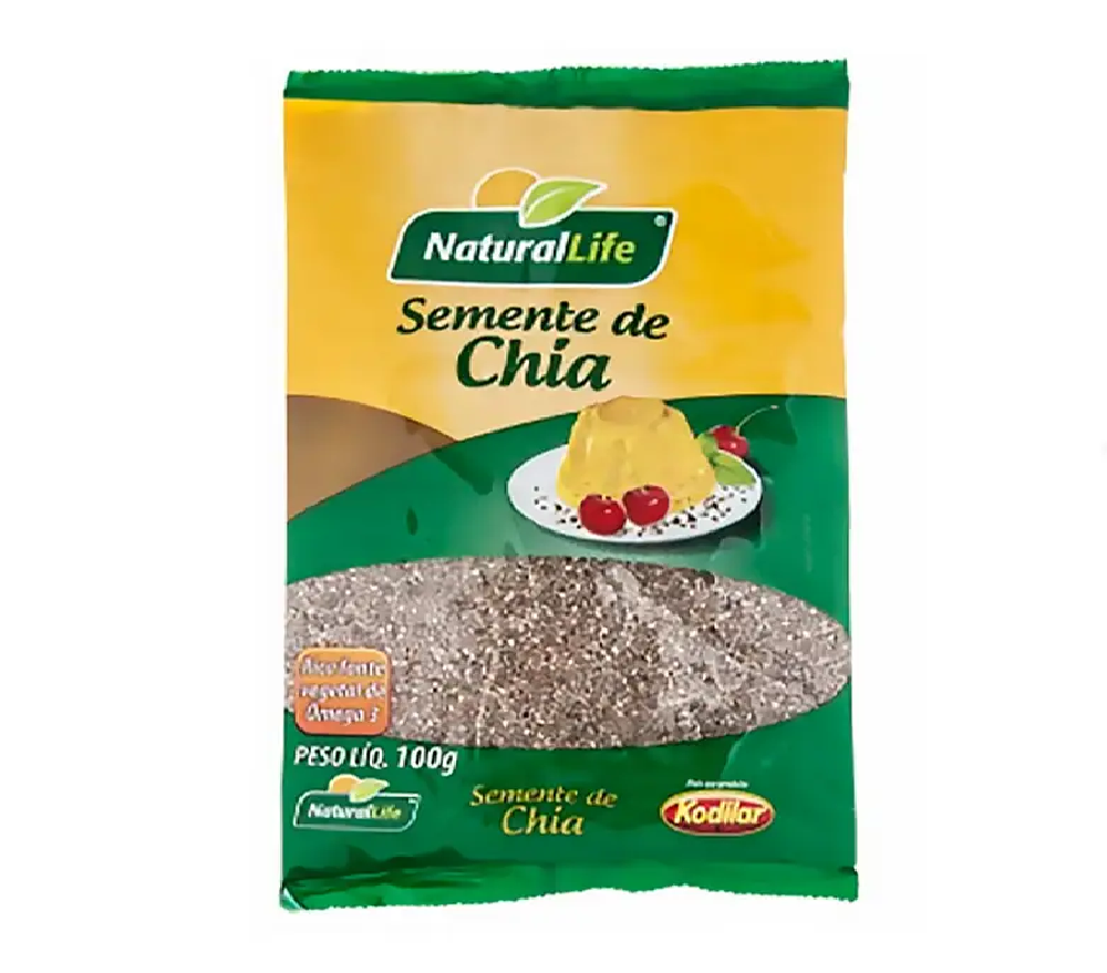 Semente de Chia Natural Life 100g é aqui na Barcelos