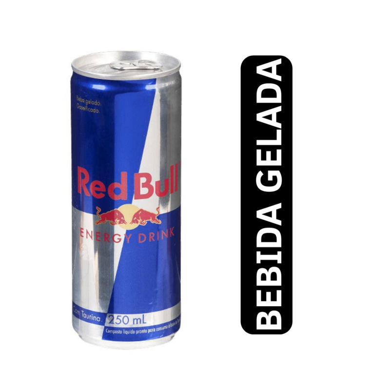 Energetico Red Bull 250ml Gelado é Aqui Na Barcelos