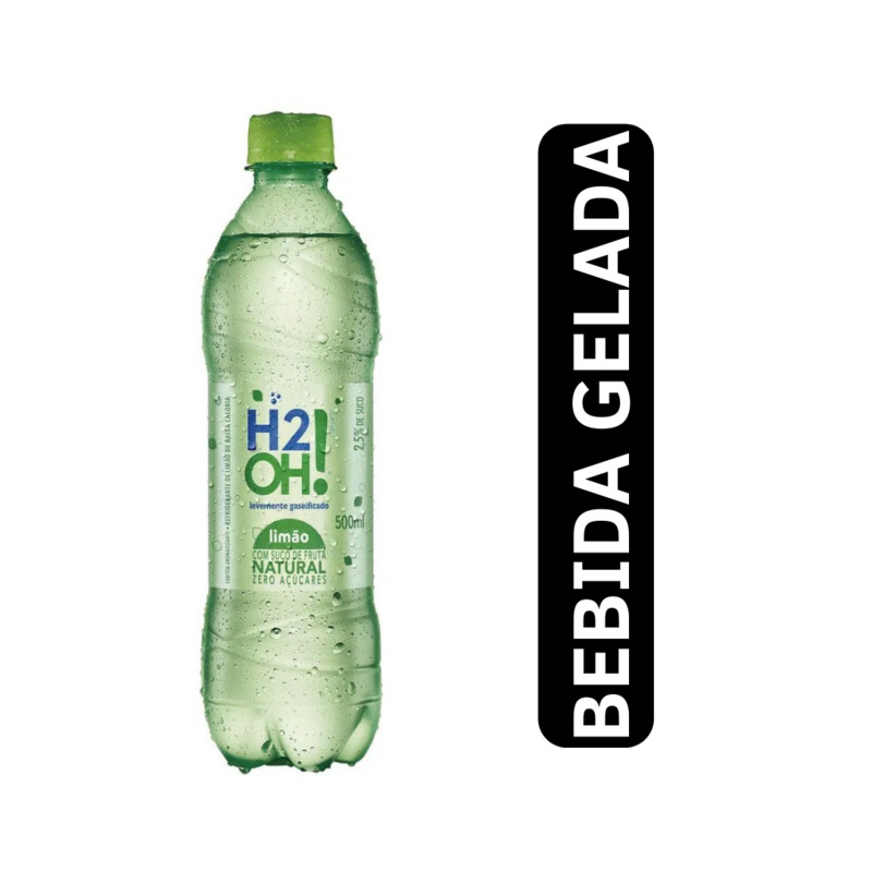 Refrigerante H2o 500ml Pet Limao Gelado é aqui na Barcelos