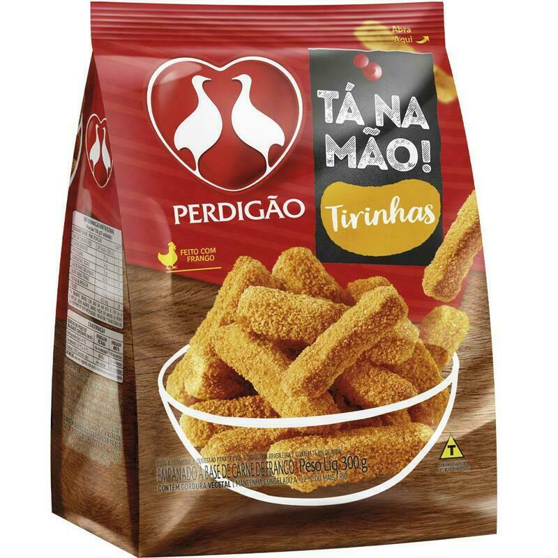 Tirinhas de Frango Perdigao 300g é aqui na Barcelos