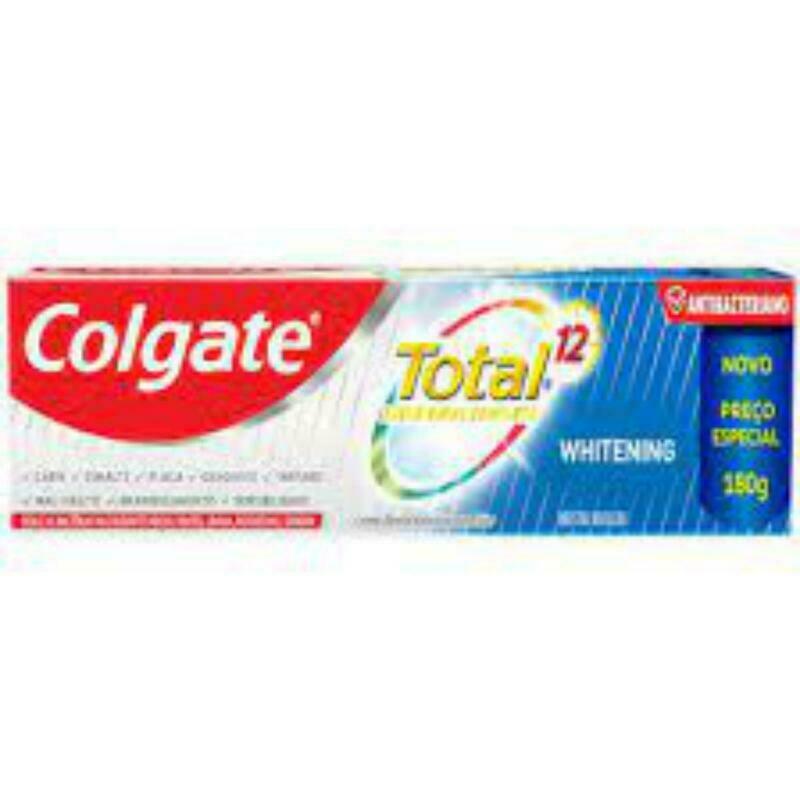 Creme Dental P.e. Colgate 180g Whitening é aqui na Barcelos