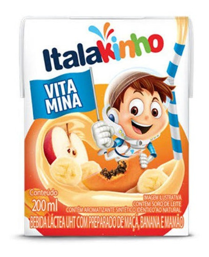 Bebida Lact.italakinho 200g Mix de Frutas é aqui na Barcelos