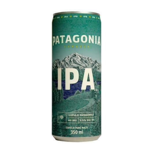Cerveja Patagonia 350ml Ipa é aqui na Barcelos