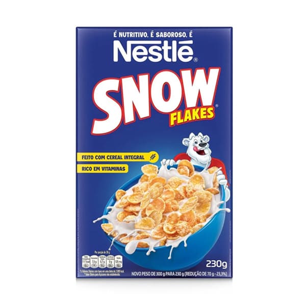Cereal Nestle Snow Flakes 230g Matinal é aqui na Barcelos
