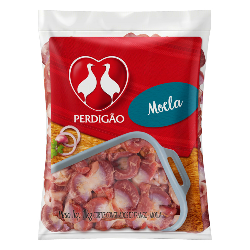 Moela Perdigao 1kg Congelada é aqui na Barcelos