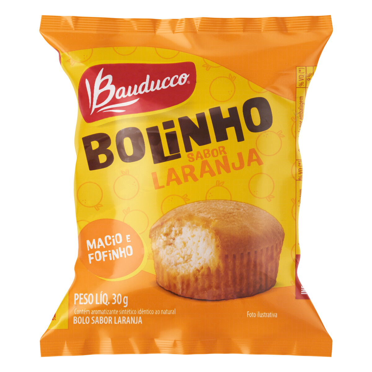 Bolinho Bauducco 40g Laranja é aqui na Barcelos