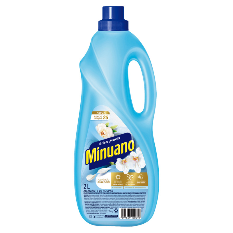 Amaciante Minuano 2l Classico é aqui na Barcelos