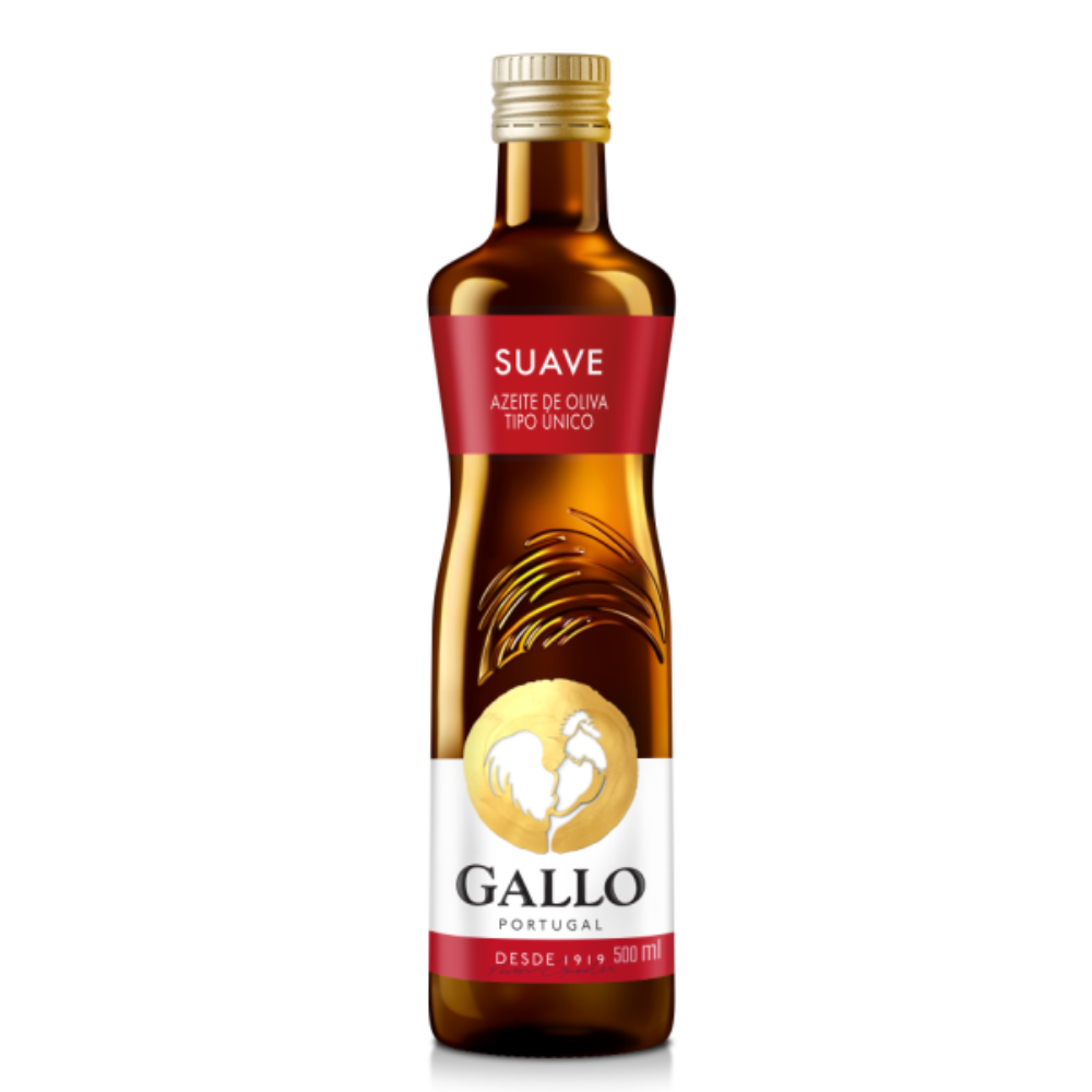 Azeite de Oliva Gallo 500ml Portugues é aqui na Barcelos