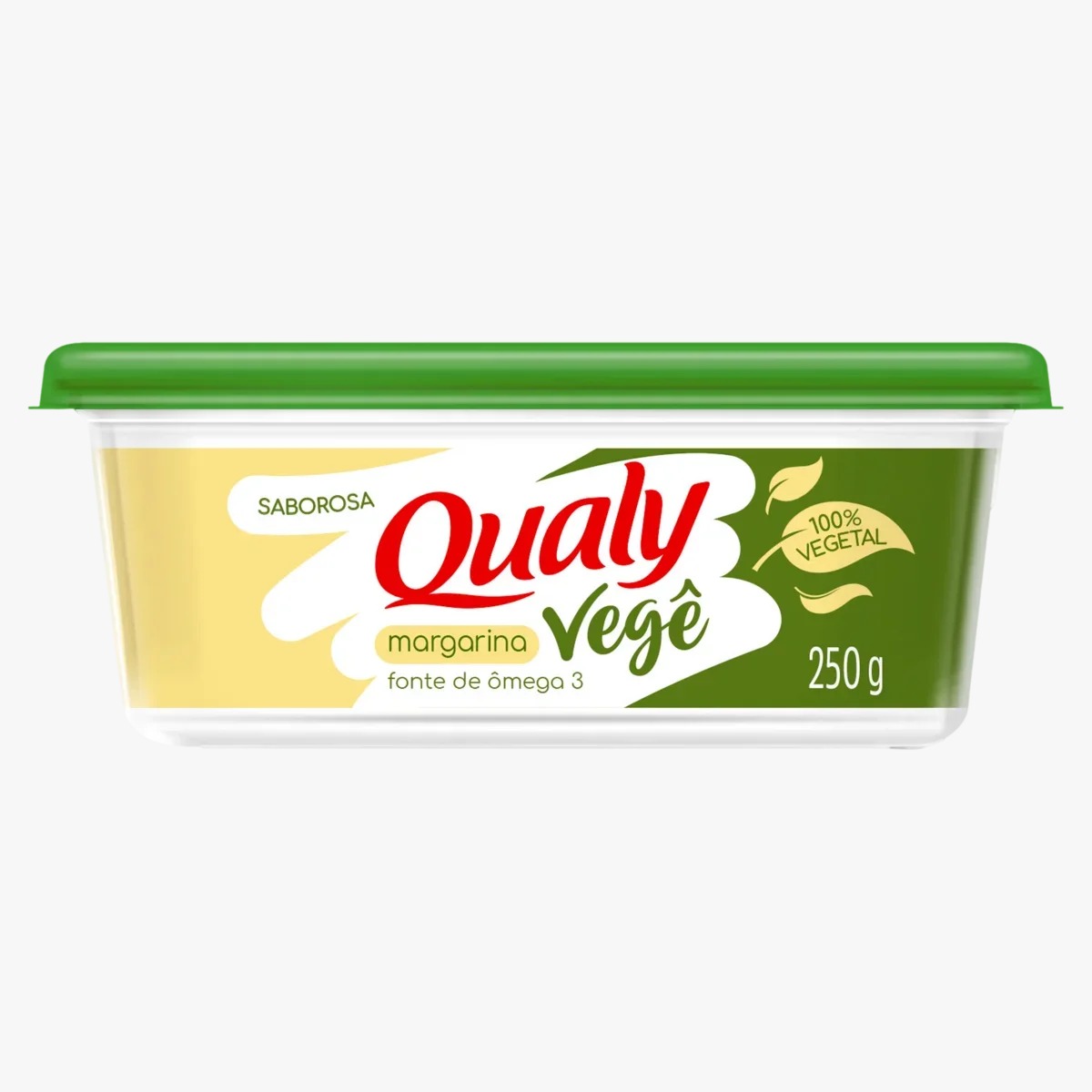 Margarina 100% Vegetal Qualy 250g é aqui na Barcelos