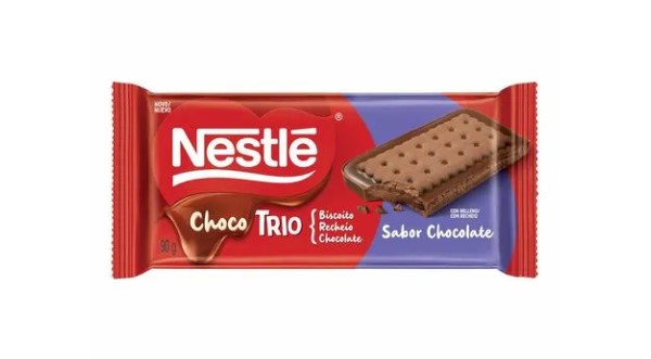 Chocotrio Nestle 90g Chocolate é aqui na Barcelos