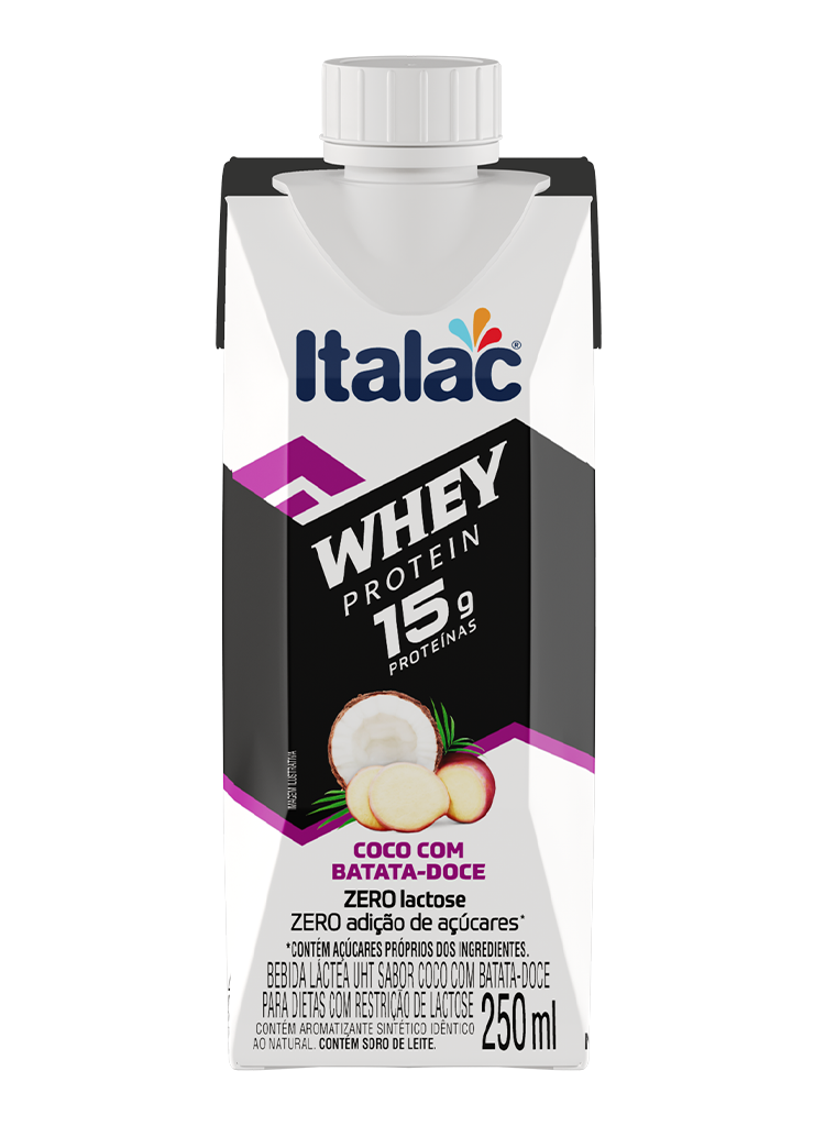 Bebida Lact.whey Italac 250ml 15g Prot.bat.doc/c. é aqui na Barcelos