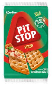 Biscoito Pit Stop 137g Pizza é aqui na Barcelos