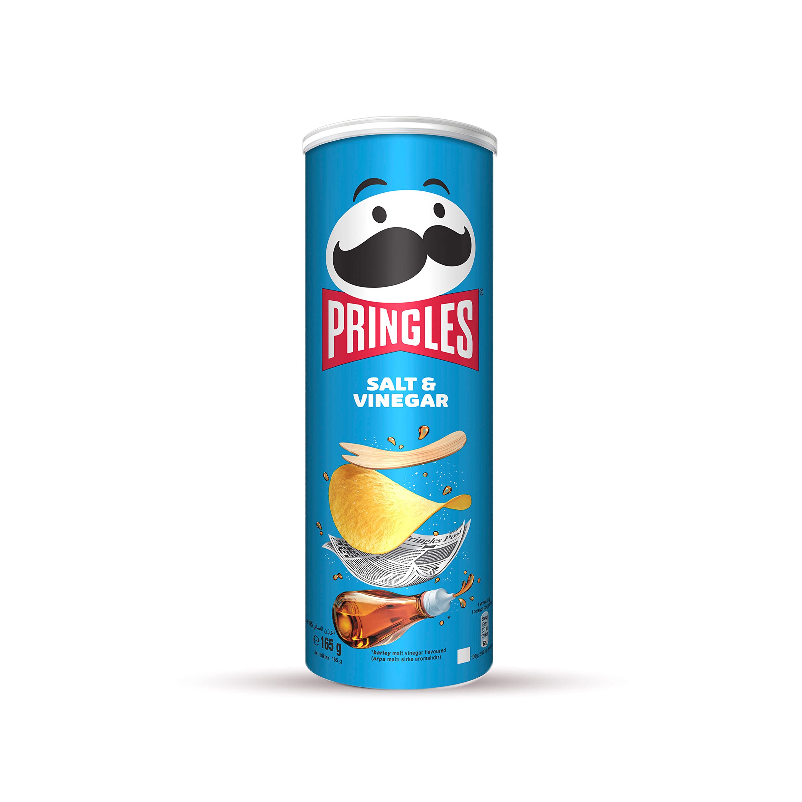 Batata Pringles 165g Sal e Vinagre é aqui na Barcelos