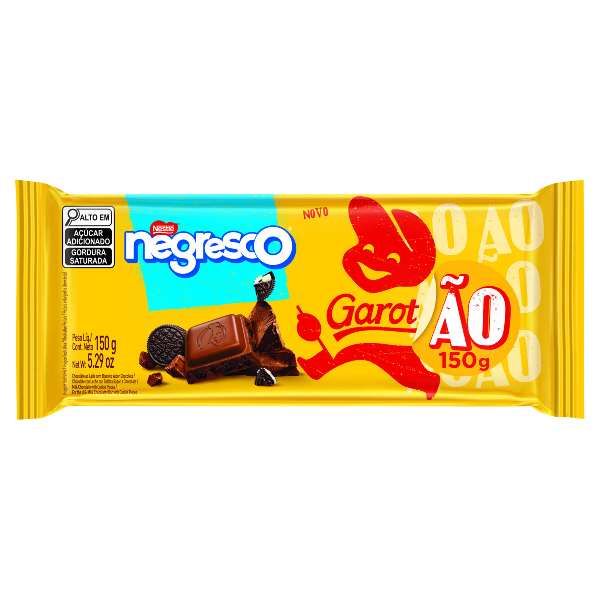 Chocolate Garoto 150g Negresco é aqui na Barcelos