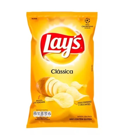 Batata Lays 70g Classica é aqui na Barcelos