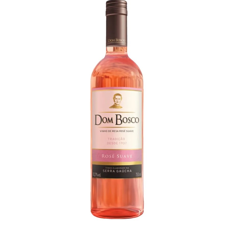 Vinho Bra Dom Bosco 750ml Rose Suave é aqui na Barcelos