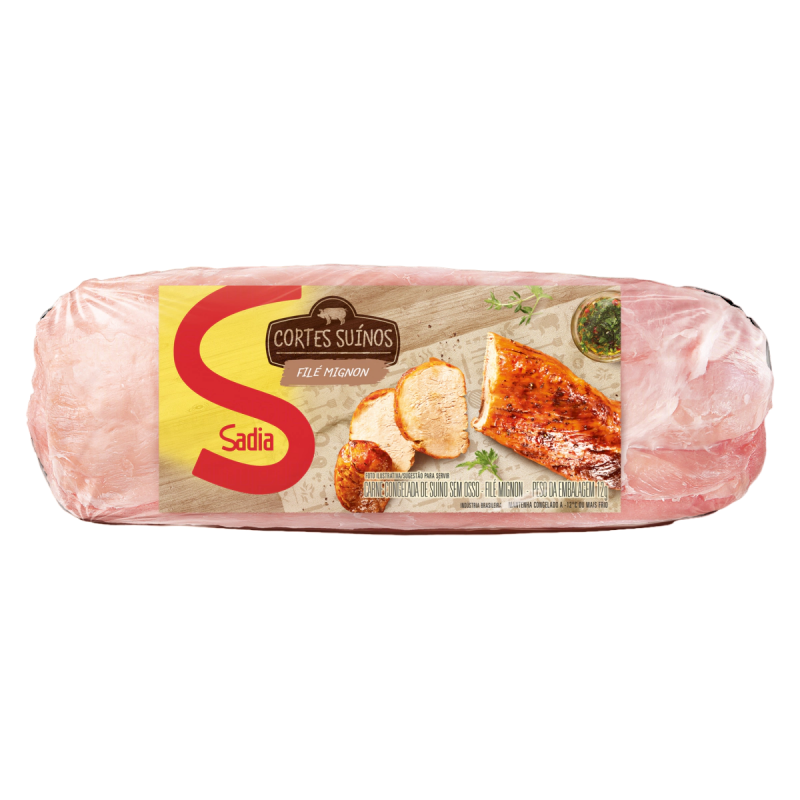 Embutido File Mignon Suino Sadia Kg Pedaco é aqui na Barcelos