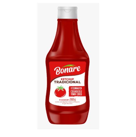 Ketchup Bonare 360g Tradicional é aqui na Barcelos