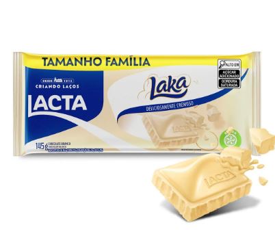 Chocolate Lacta 145g Laka é aqui na Barcelos